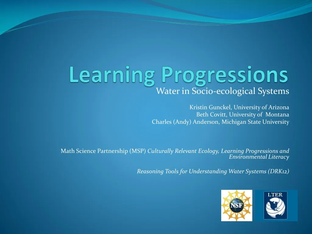 PPT - Learning Progressions PowerPoint Presentation, free download - ID ...