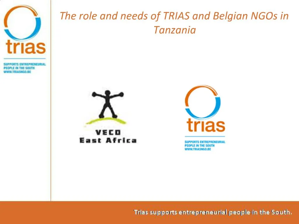 PPT - The role and needs of TRIAS and Belgian NGOs in Tanzania ...