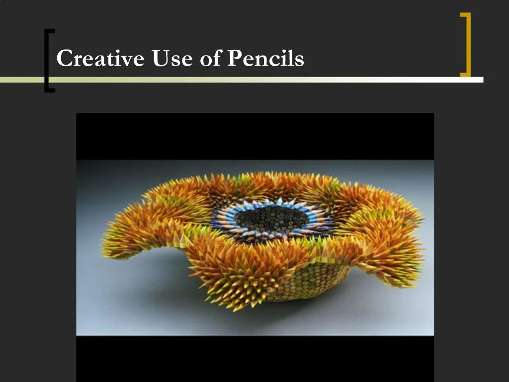 PPT - Creative Use of Pencils PowerPoint Presentation, free download ...