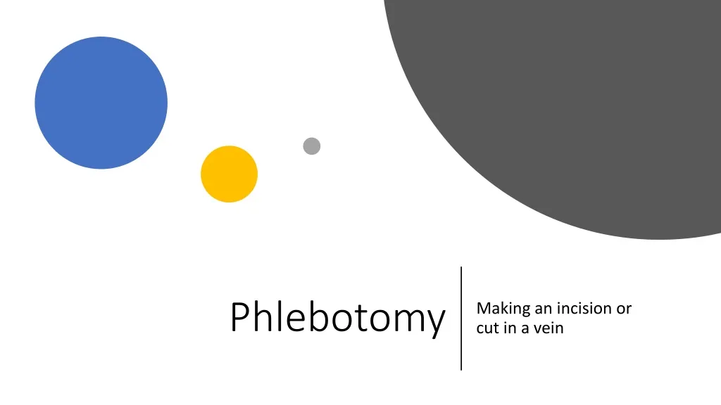 PPT - Phlebotomy PowerPoint Presentation, free download - ID:1023118