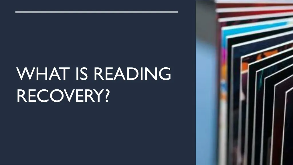 PPT - What is Reading Recovery? PowerPoint Presentation, free download ...