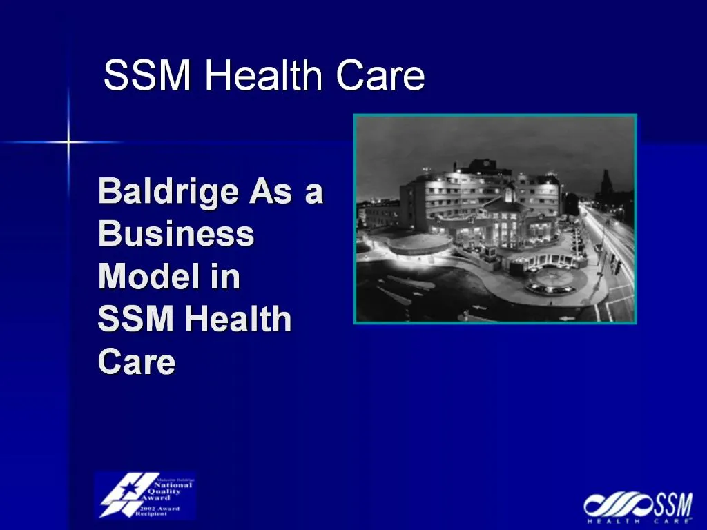 PPT - SSM Health Care PowerPoint Presentation, free download - ID:1036373
