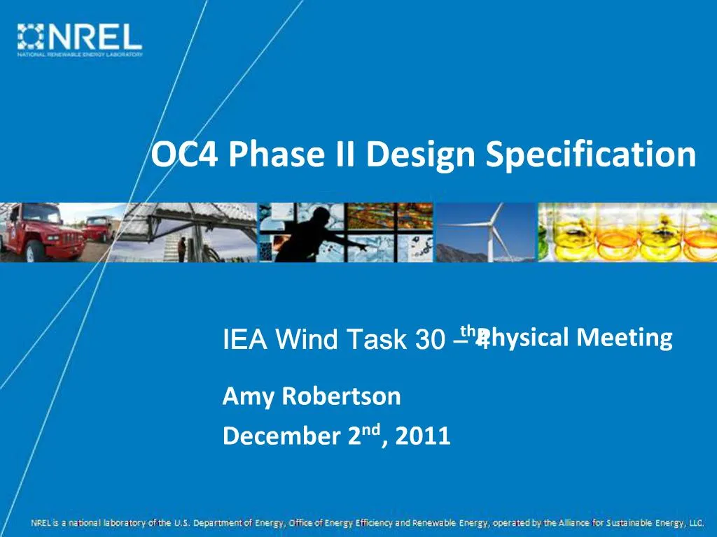 PPT - OC4 Phase II Design Specification PowerPoint Presentation, free ...