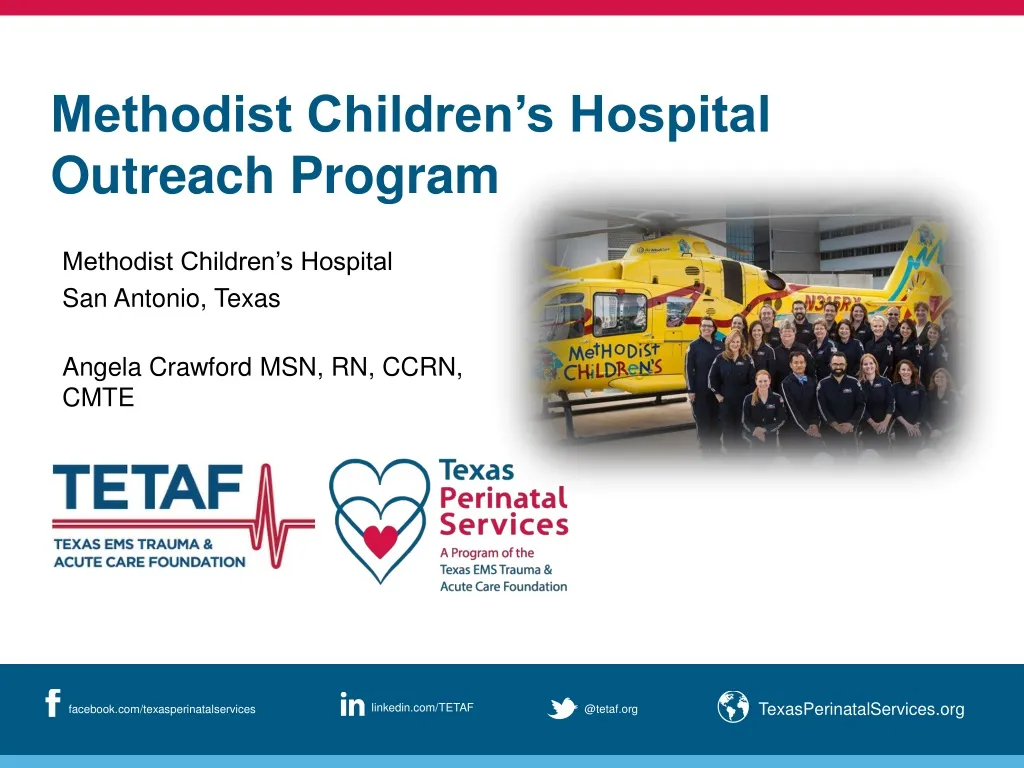 PPT - Methodist Children’s Hospital Outreach Program PowerPoint ...