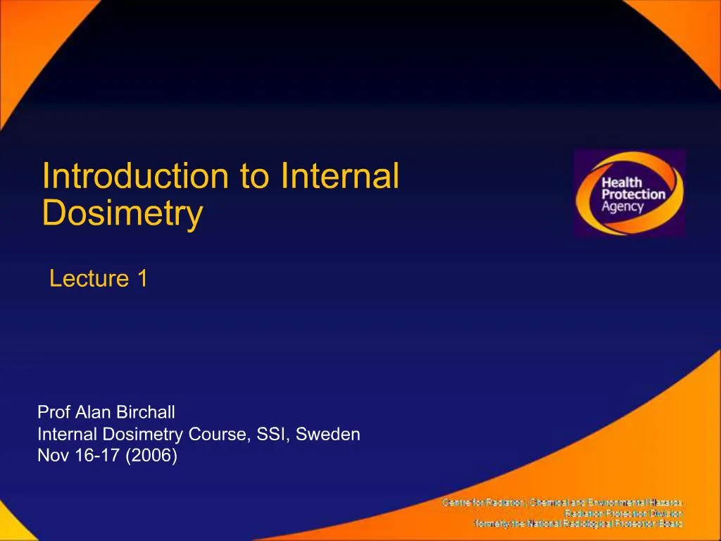 PPT - Introduction to Internal Dosimetry PowerPoint Presentation, free ...