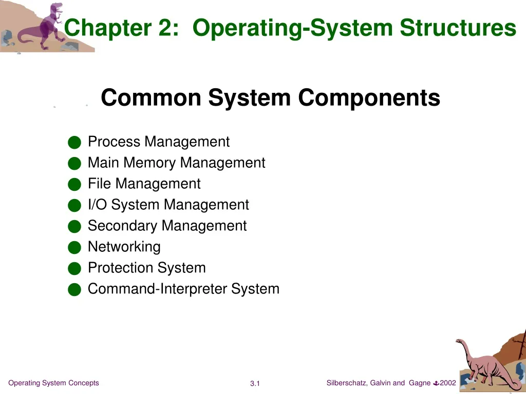 PPT - Common System Components PowerPoint Presentation, free download ...
