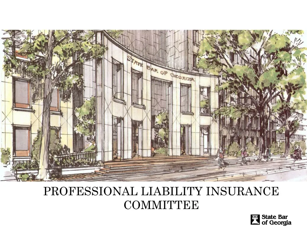 PPT - PROFESSIONAL LIABILITY INSURANCE COMMITTEE PowerPoint ...