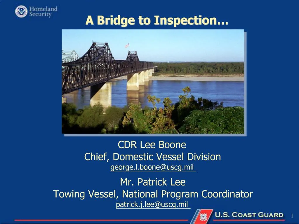 PPT - A Bridge to Inspection PowerPoint Presentation, free download ...