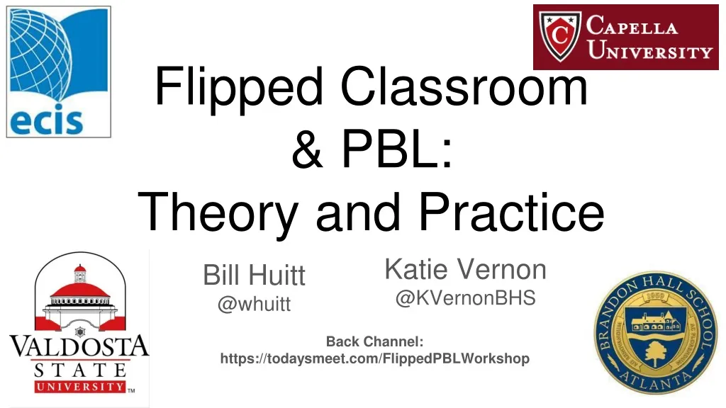 PPT - Flipped Classroom & PBL: Theory and Practice PowerPoint ...