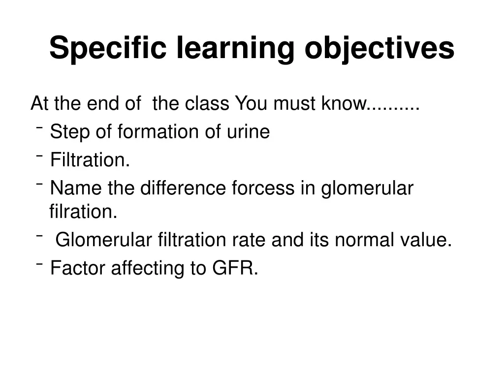 PPT - Specific learning objectives PowerPoint Presentation, free ...