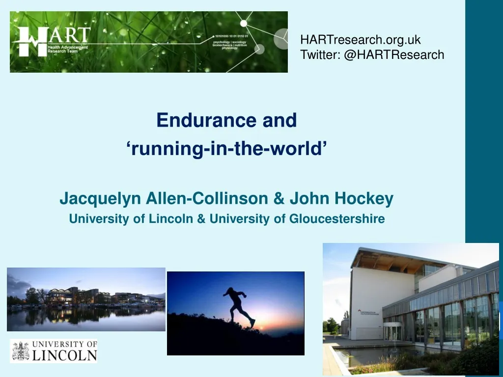 PPT - Endurance and ‘running-in-the-world’ Jacquelyn Allen- Collinson ...
