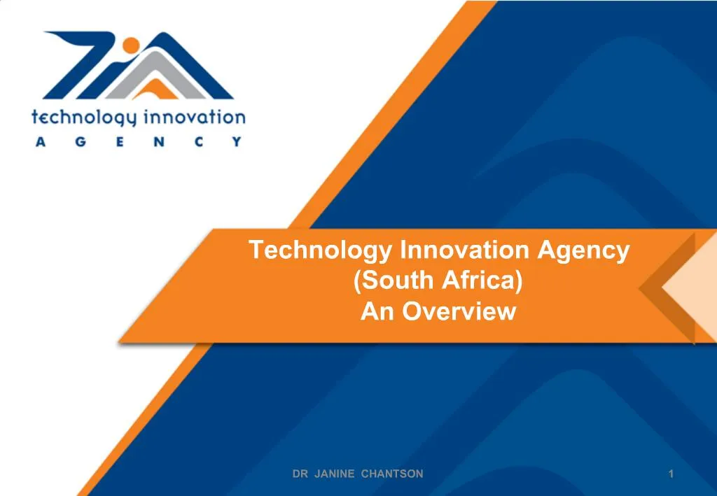 PPT - Technology Innovation Agency South Africa An Overview PowerPoint ...