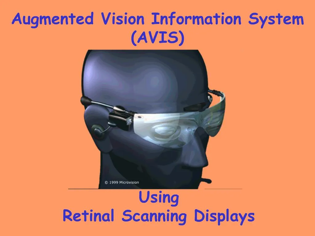 PPT - Using Retinal Scanning Displays PowerPoint Presentation, free ...