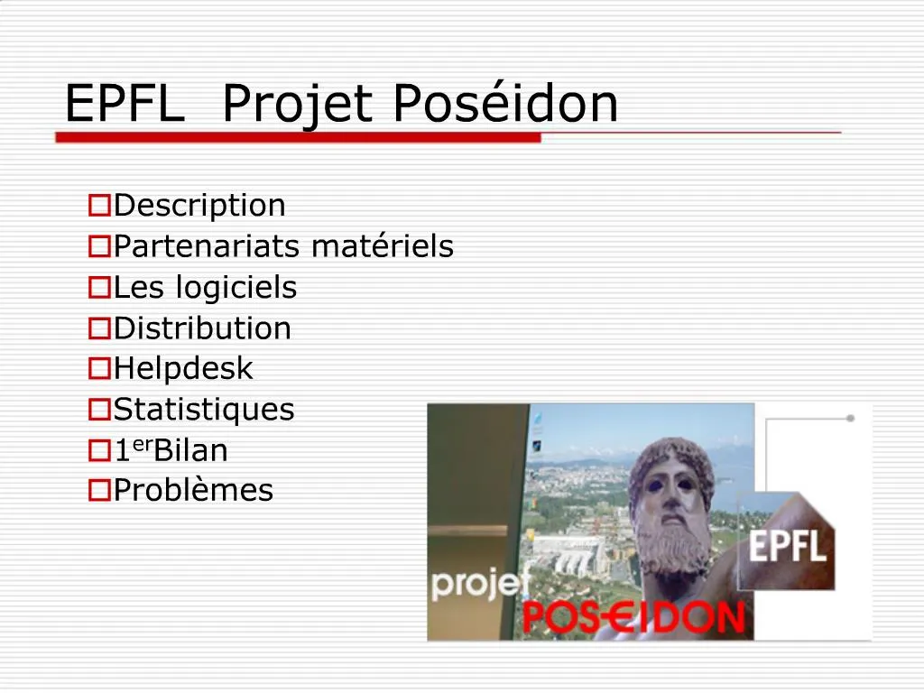 PPT - EPFL Projet Pos idon PowerPoint Presentation, free download - ID ...