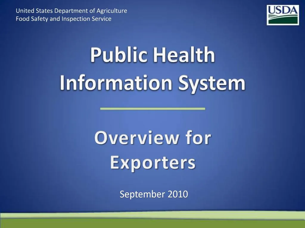 PPT - Public Health Information System PowerPoint Presentation, free ...