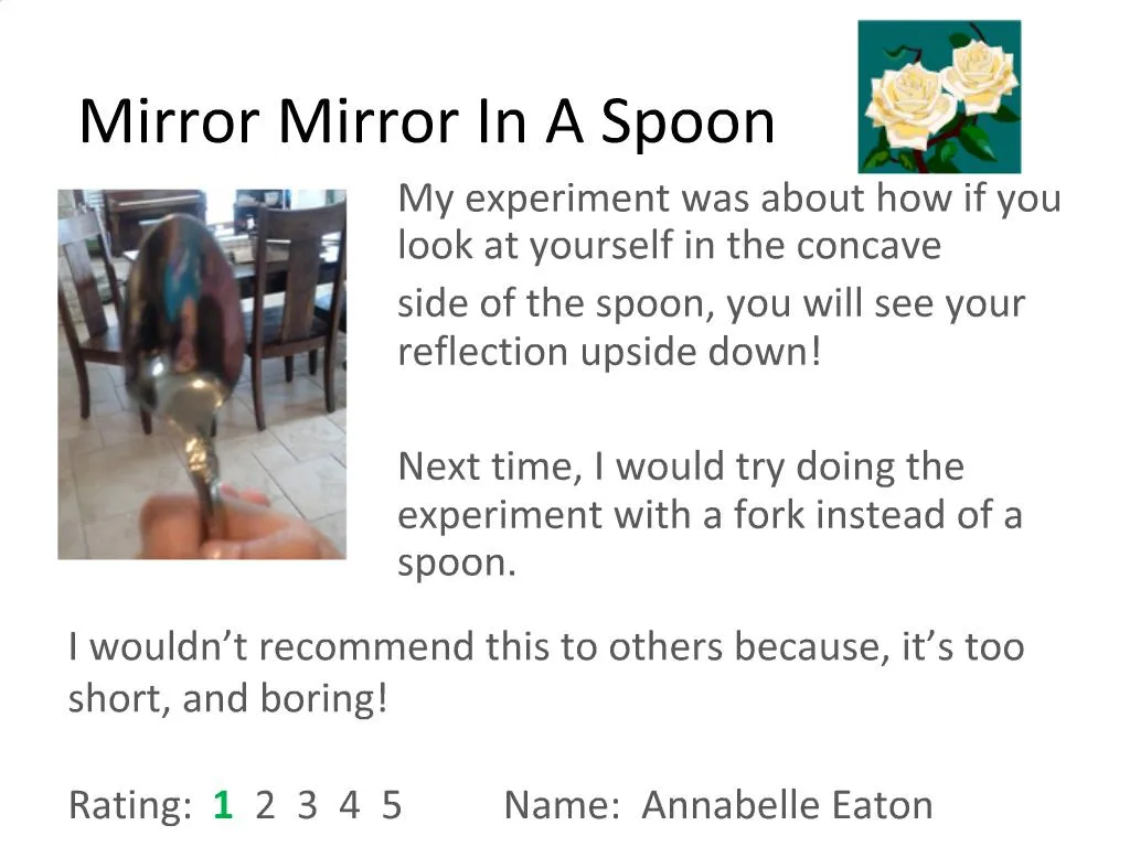 PPT - Mirror Mirror In A Spoon PowerPoint Presentation, free download ...
