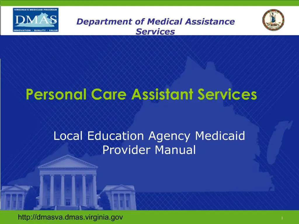PPT - Personal Care Assistant Services PowerPoint Presentation, free ...
