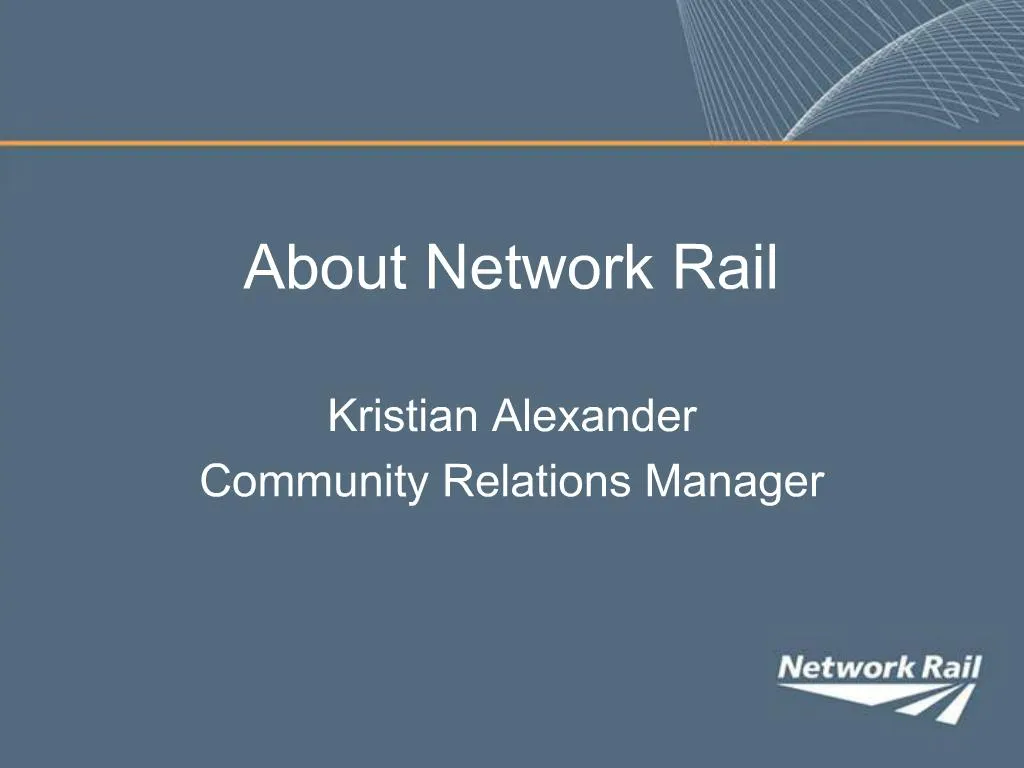 PPT - About Network Rail PowerPoint Presentation, free download - ID ...
