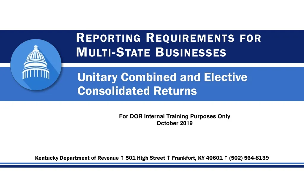 PPT - Reporting Requirements for Multi-State Businesses PowerPoint ...
