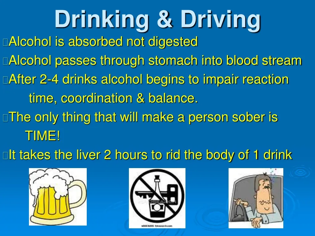 PPT - Drinking & Driving PowerPoint Presentation, free download - ID ...