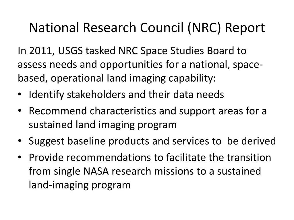 PPT - National Research Council (NRC) Report PowerPoint Presentation ...