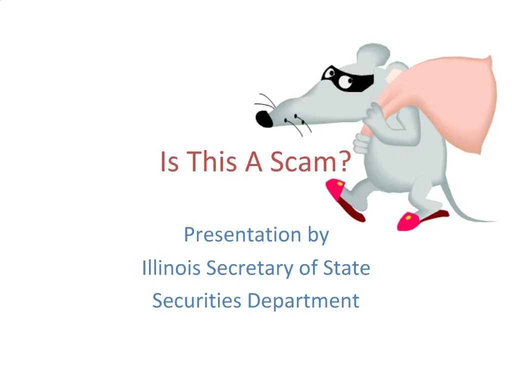PPT - Is This A Scam PowerPoint Presentation, free download - ID:1116764
