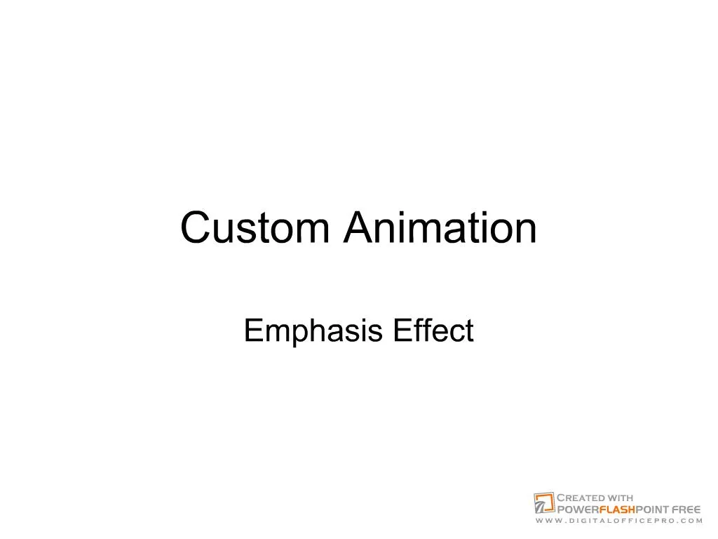 PPT - Emphasis PowerPoint Presentation, free download - ID:1122815