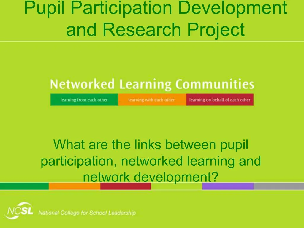 PPT - Pupil Participation Development and Research Project PowerPoint ...