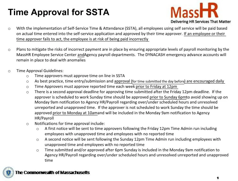 PPT - Time Approval for SSTA PowerPoint Presentation, free download ...
