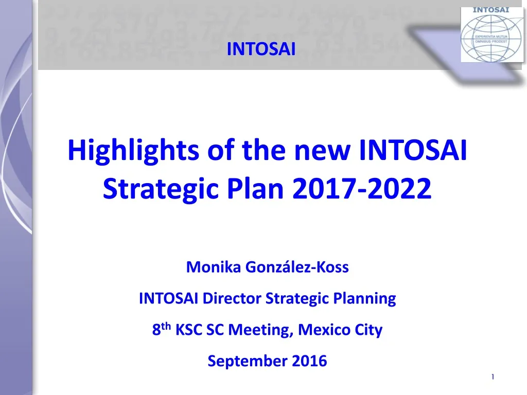 PPT - INTOSAI PowerPoint Presentation, free download - ID:1131884