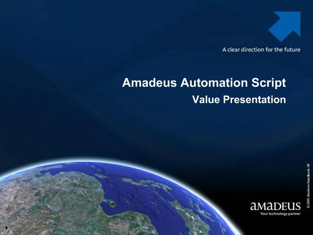 PPT - Amadeus Automation Script PowerPoint Presentation, free download - ID:1134037