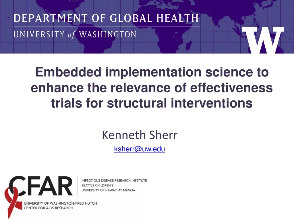 PPT - Kenneth Sherr ksherr@uw PowerPoint Presentation, free download ...