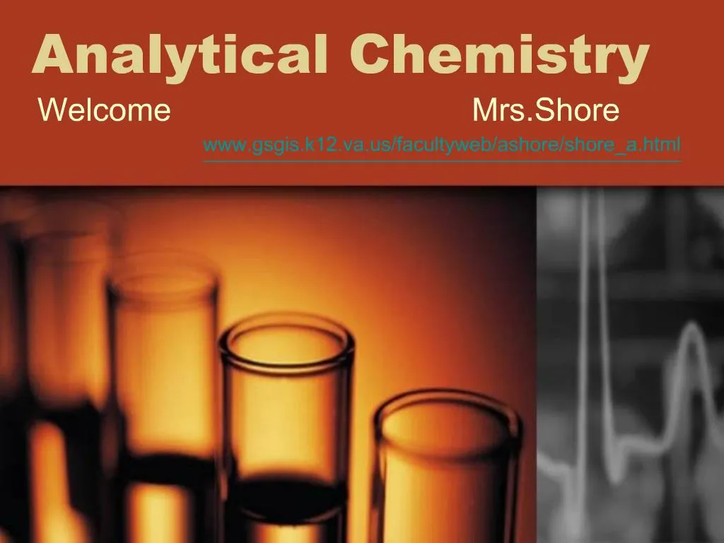 PPT - Analytical Chemistry PowerPoint Presentation, free download - ID ...
