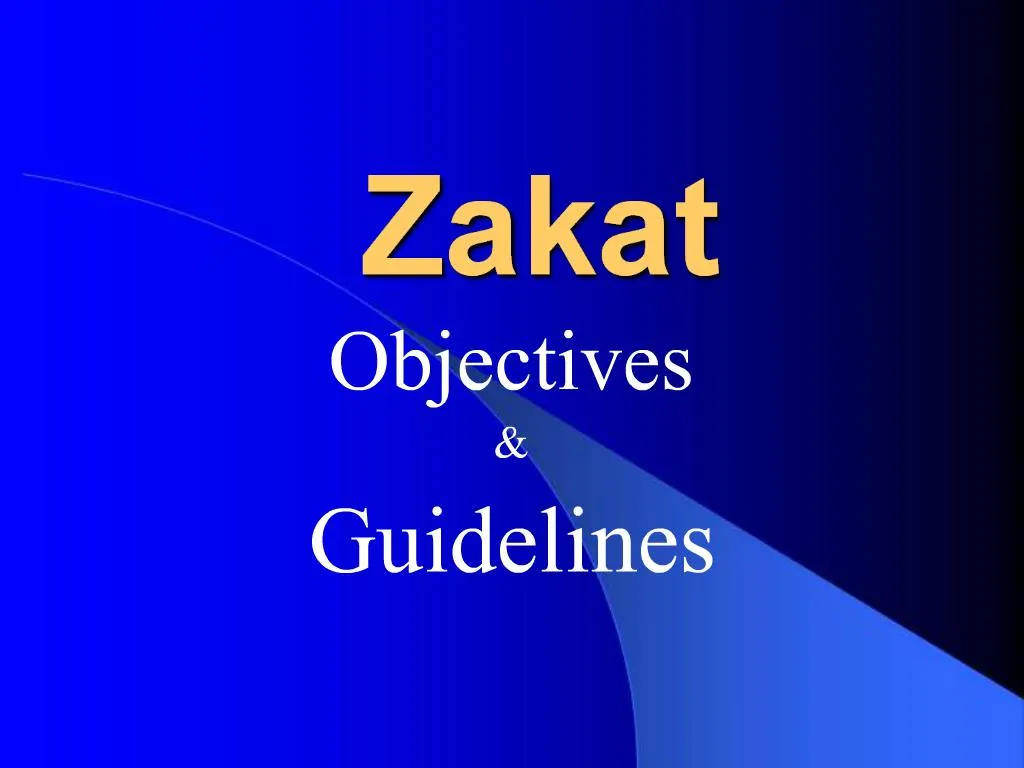 PPT - Zakat PowerPoint Presentation, free download - ID:1145477