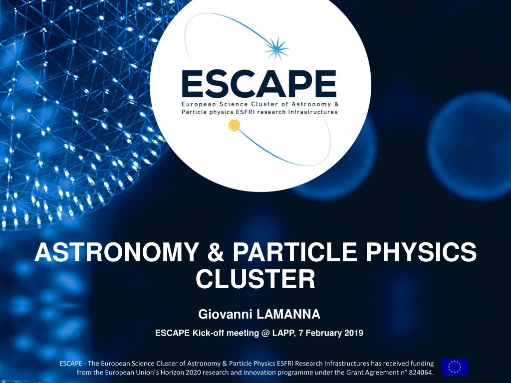 PPT - ASTRONOMY & PARTICLE PHYSICS CLUSTER PowerPoint Presentation - ID ...