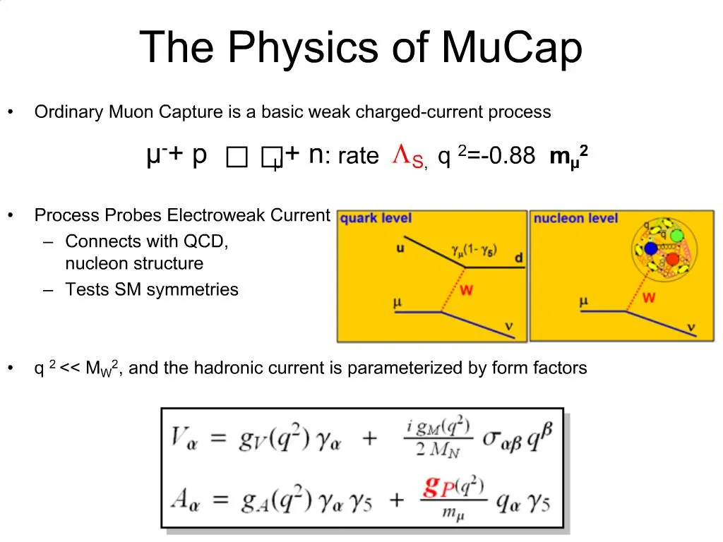 PPT - The Physics of MuCap PowerPoint Presentation, free download - ID ...