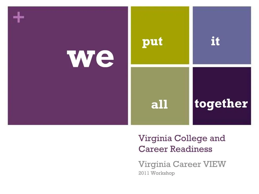 PPT - Virginia College and Career Readiness PowerPoint Presentation ...