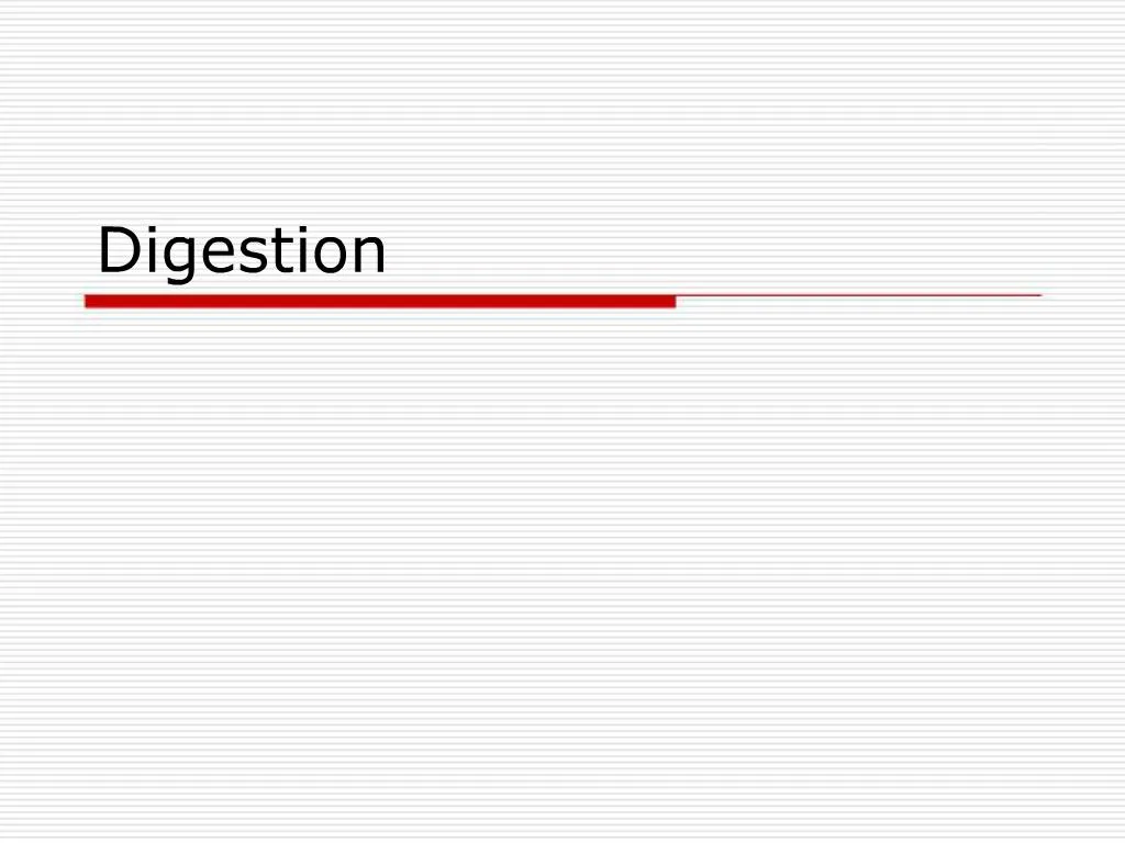 PPT - Digestion PowerPoint Presentation, free download - ID:1164100
