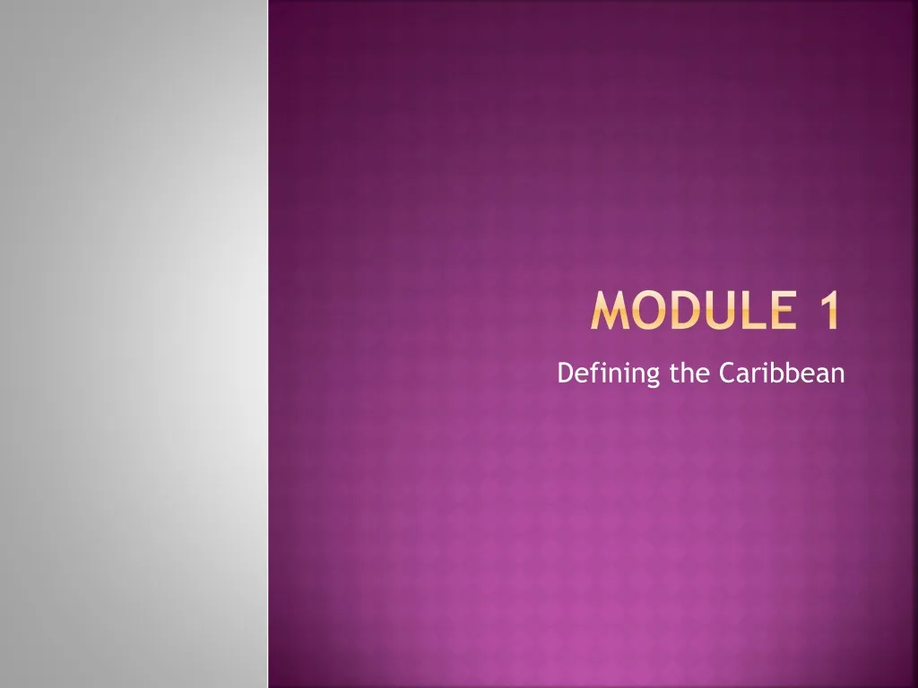 PPT - Module 1 PowerPoint Presentation, free download - ID:1171064