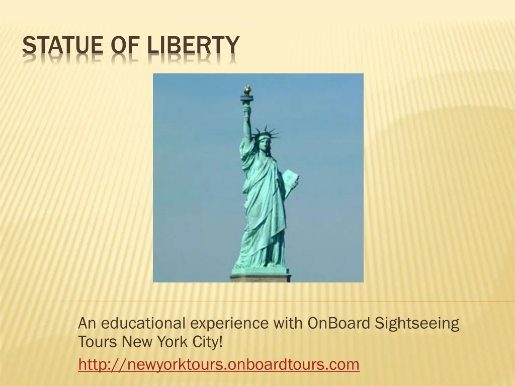 PPT - Statue of Liberty PowerPoint Presentation, free download - ID:1172365