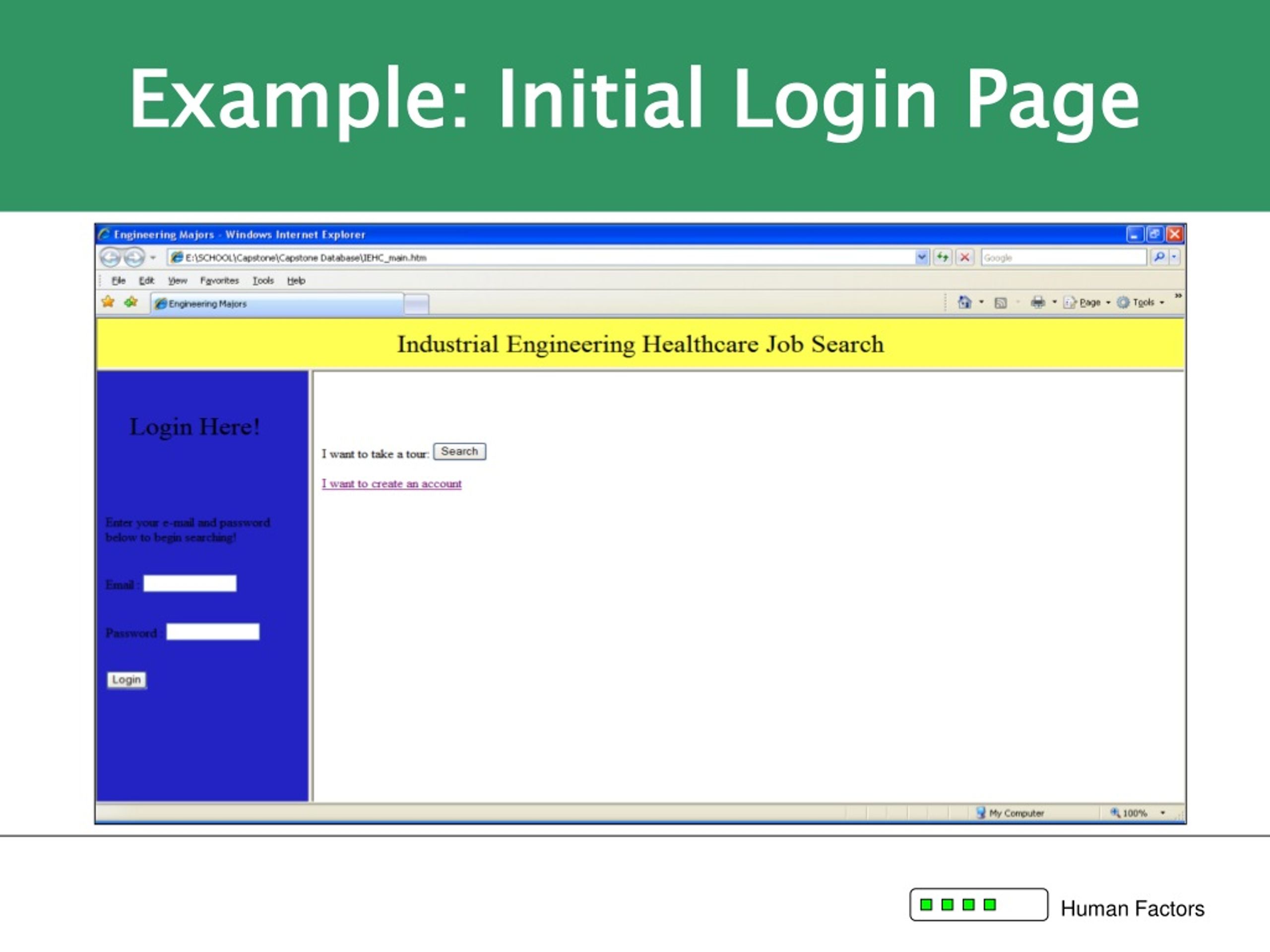 PPT - Healthcare Systems Improvement Online Job Bank PowerPoint ...