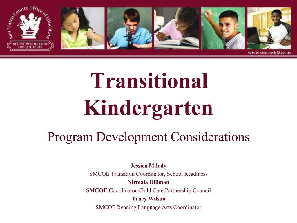 PPT - Transitional Kindergarten PowerPoint Presentation, free download ...