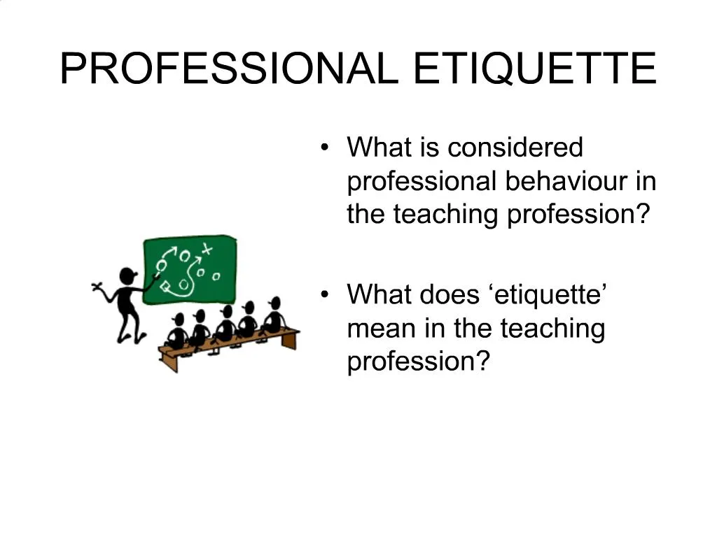 PPT - PROFESSIONAL ETIQUETTE PowerPoint Presentation, free download ...
