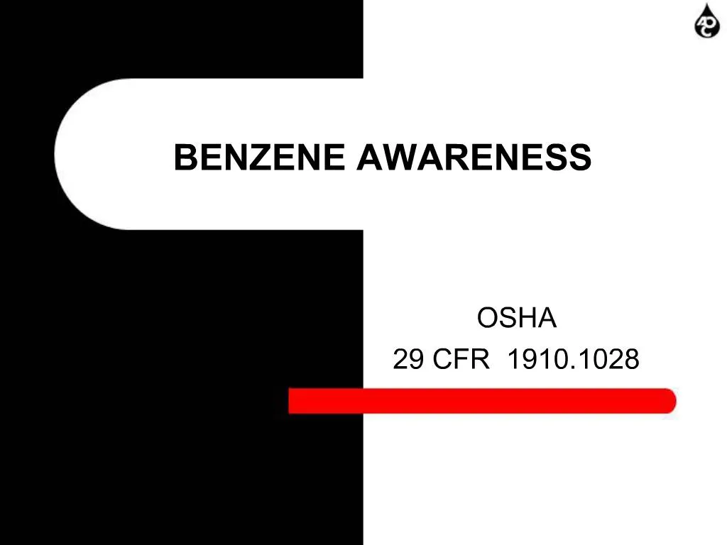 PPT - BENZENE AWARENESS PowerPoint Presentation, free download - ID:1181801