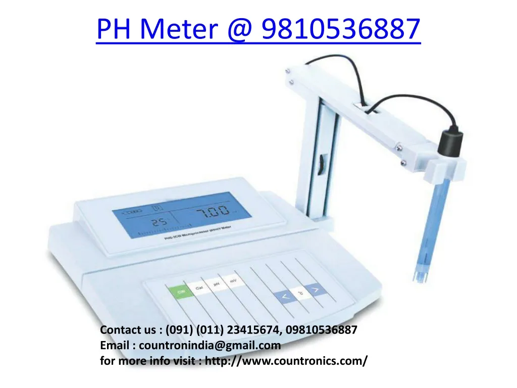 PPT - PH Meter PowerPoint Presentation, free download - ID:1187440