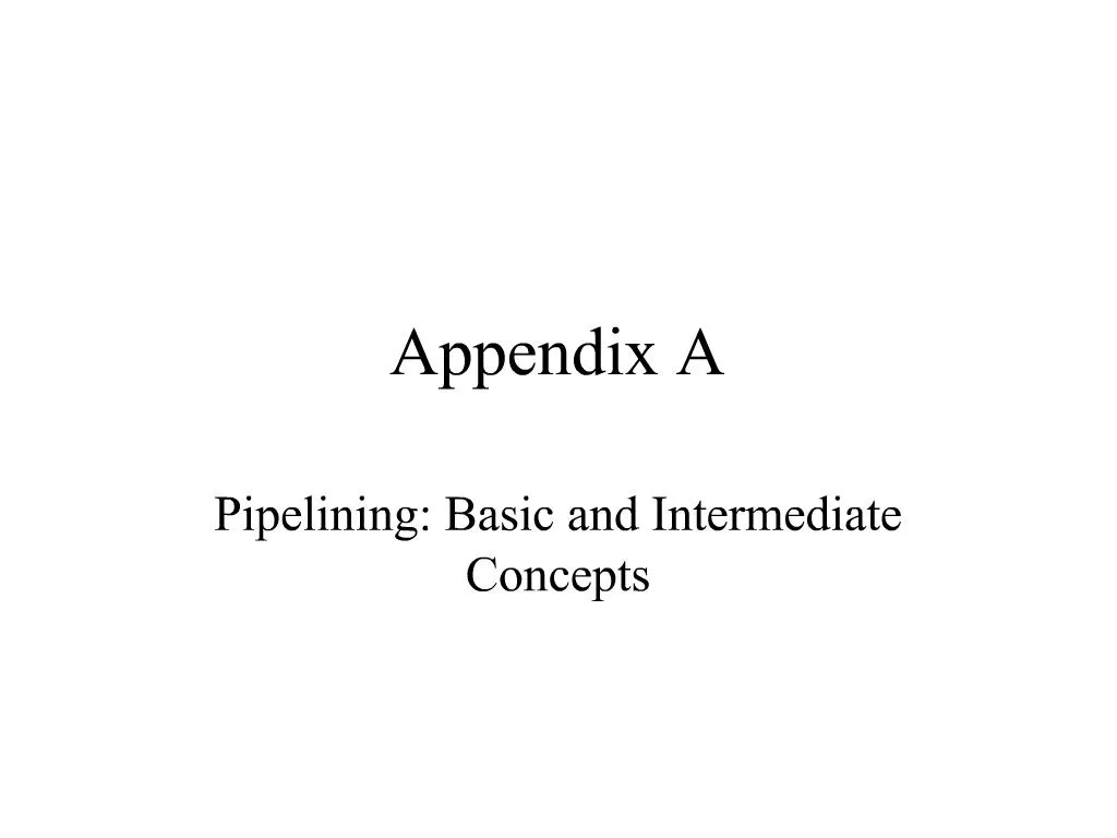 PPT - Appendix A PowerPoint Presentation, free download - ID:1191377
