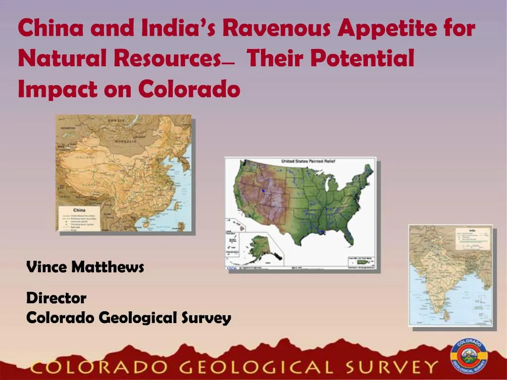 PPT - Revenue comparison of Colorado s Important Economic Sectors ...