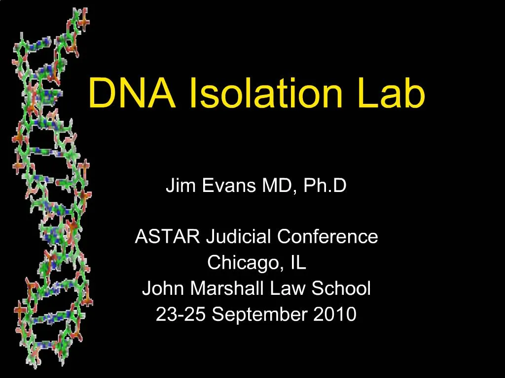 PPT - DNA Isolation Lab PowerPoint Presentation, free download - ID:1195792