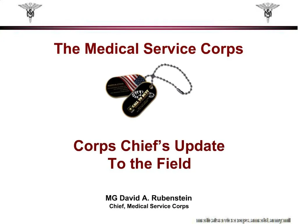 PPT - Army Medicine: The Mission PowerPoint Presentation, free download ...