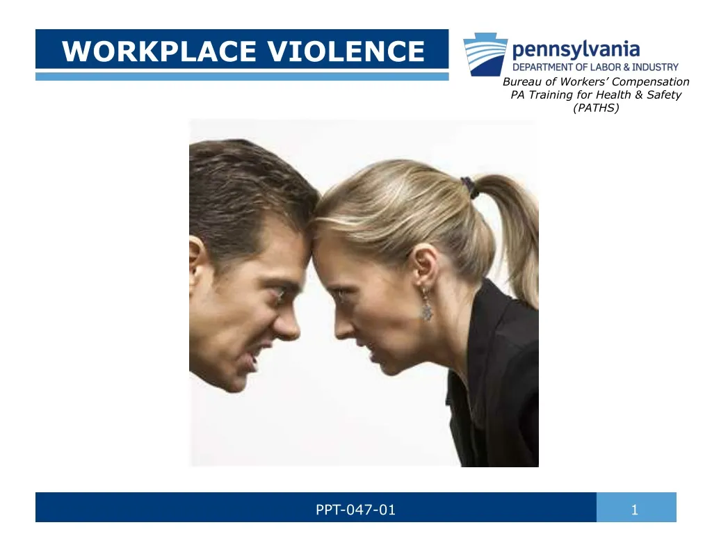 PPT - WORKPLACE VIOLENCE PowerPoint Presentation, free download - ID ...